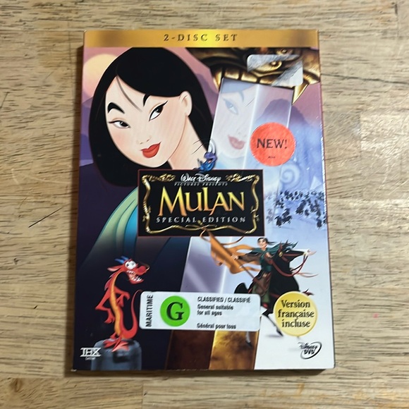 Mulan | Media | Walt Disney Pictures Presents Mulan Special Edition Dvd ...